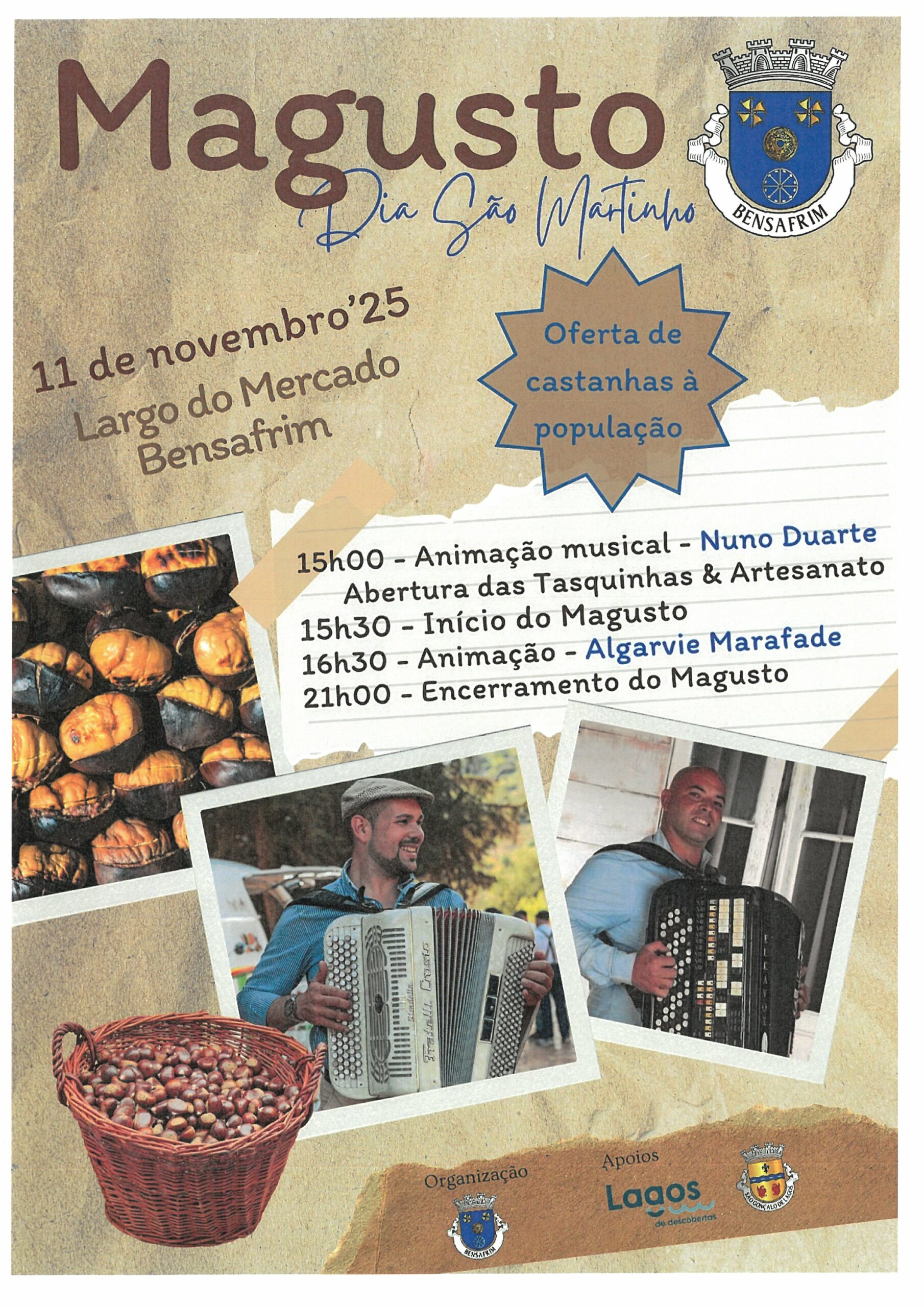 MAGUSTO - DIA SÃO MARTINHO - FREGUESIA DE BENSAFRIM - 11 NOVEMBRO 2025 ...